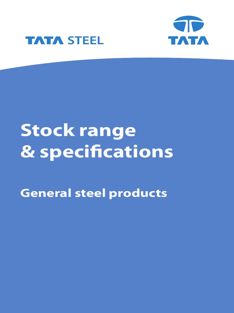 Tata Steel Section Ciold and Hot Section PDF | PDF