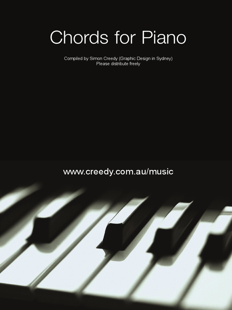 All - Piano - Chords Inversions PDF | PDF | Harmony | Musicology