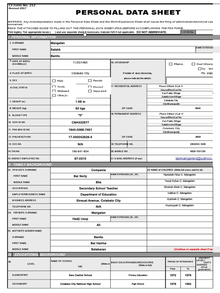 PDS 2017 | PDF | Vocational Education | Crime & Violence