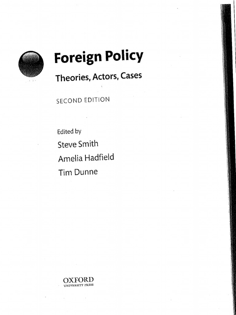 WOHLFORTH WILLIAM C - Realism and Foreign Policy - en SMITH - Steve ...