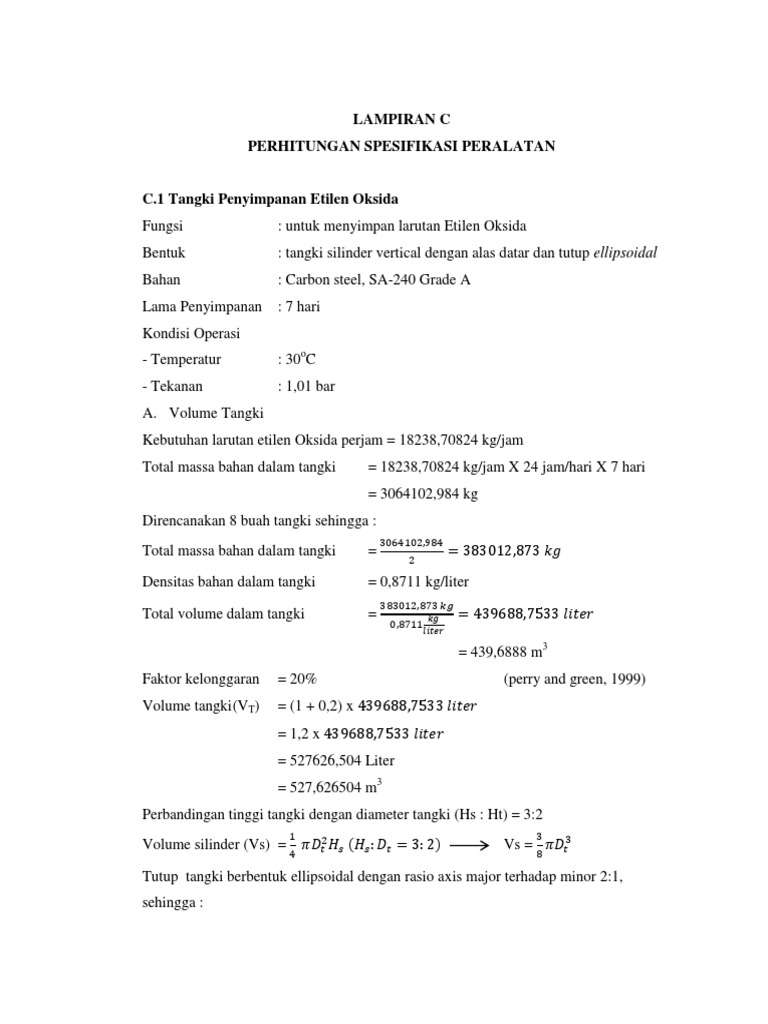 Lampiran C (Spesifikasi Alat) . | PDF | Sains & Matematika | Teknologi ...
