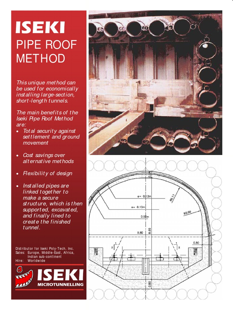 Iseki Pipe Roof Method Overview | PDF | Business | Home & Garden