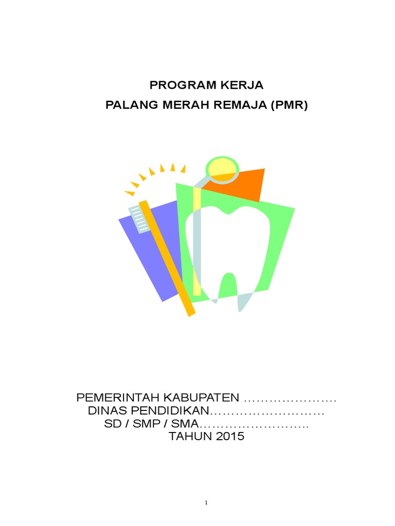 Program Kerja PMR SMP 1 Kadungora | PDF