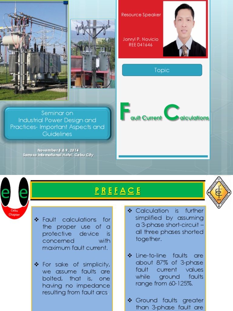 Seminar On Industrial Power System Design and Practices-Fault ...