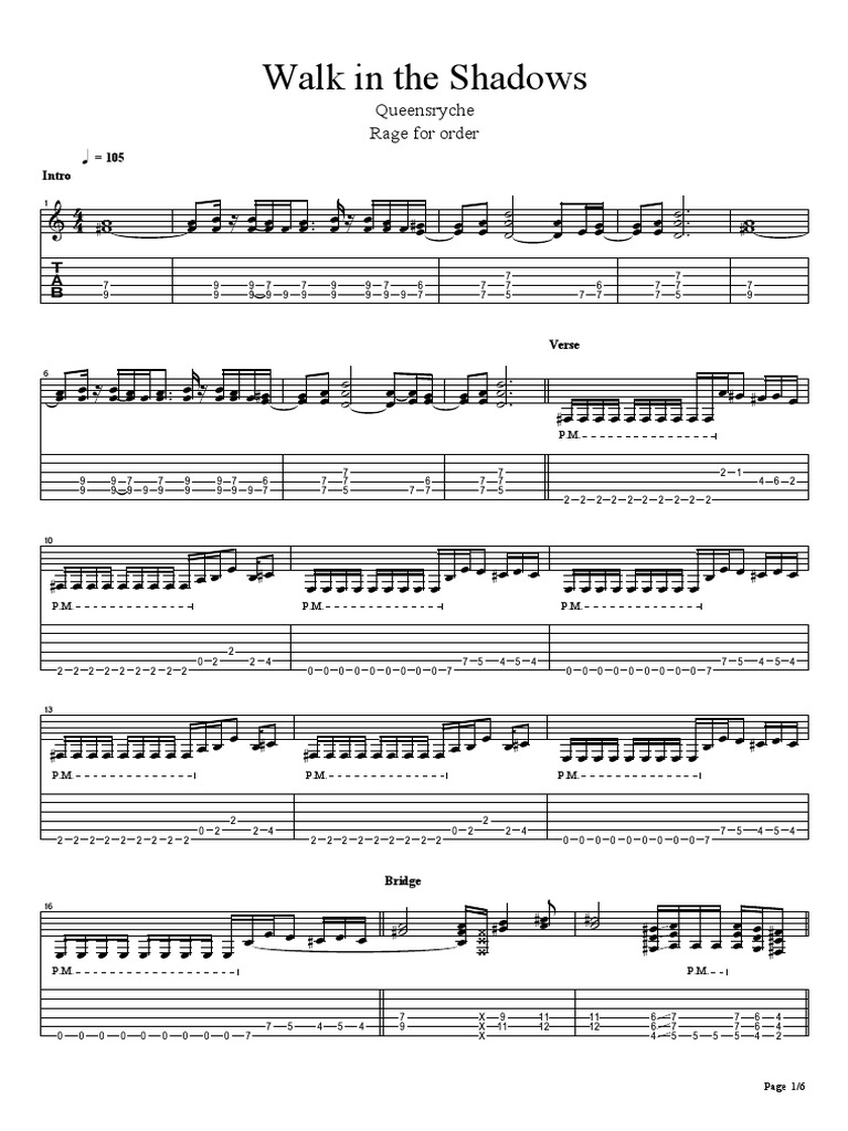 Queensryche - Walk in the Shadows | Leisure