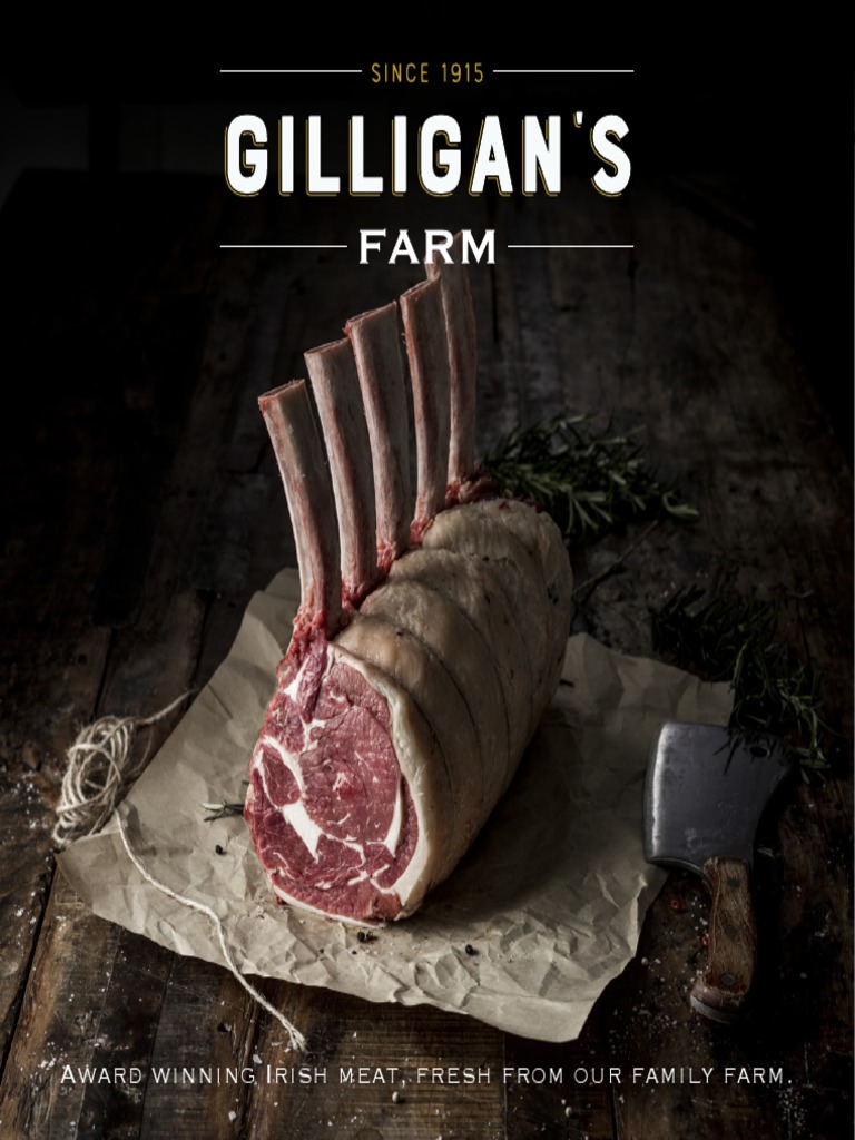 Gilligans Farm Meat Brochure | PDF | Steak | Bacon