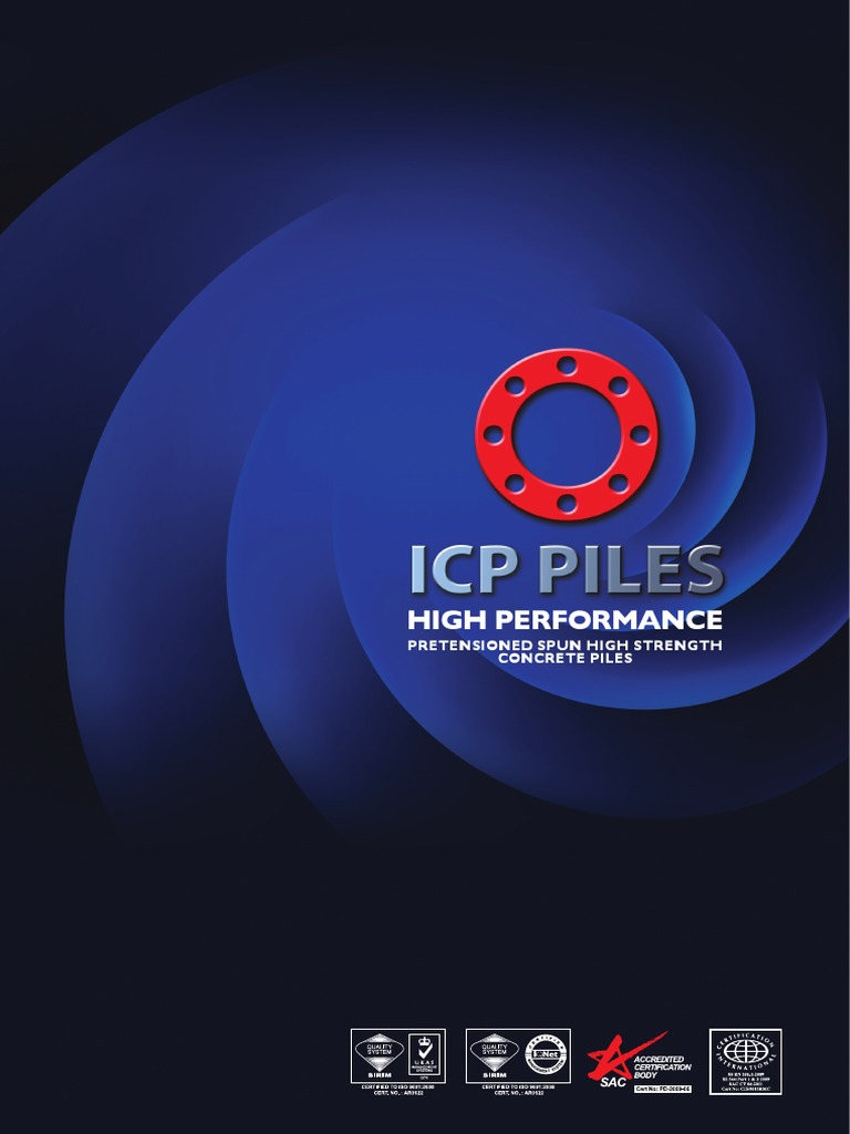 ICP High Strength Concrete Piles Guide | PDF