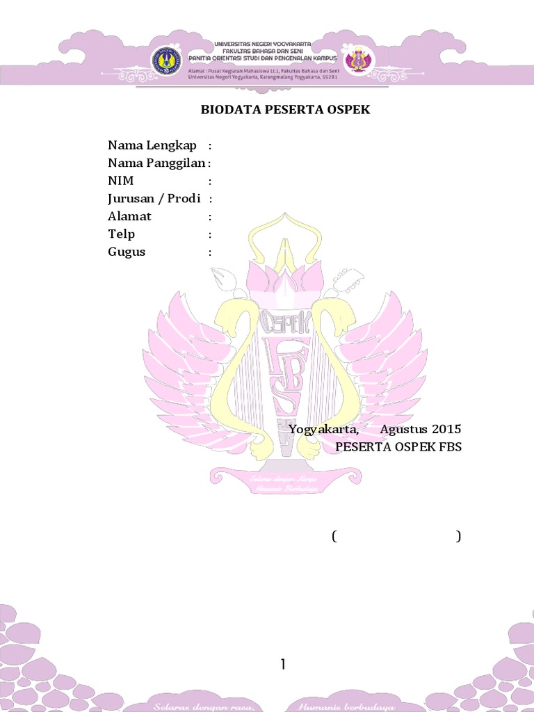 Buku Panduan Ospek Fix | PDF | Seni