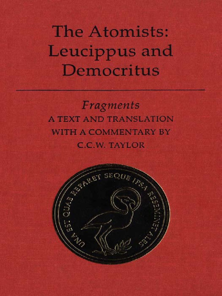 Démocrite.; Democritus.; Democritus Abderita; Leucippe.; Leucippus ...