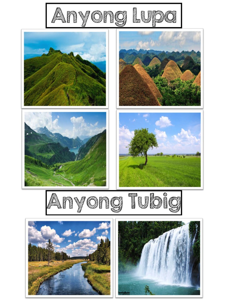 Anyong Lupa At Anyong Tubig Sa Pilipinas Drawing Anyong Tubig Porn Sex Picture