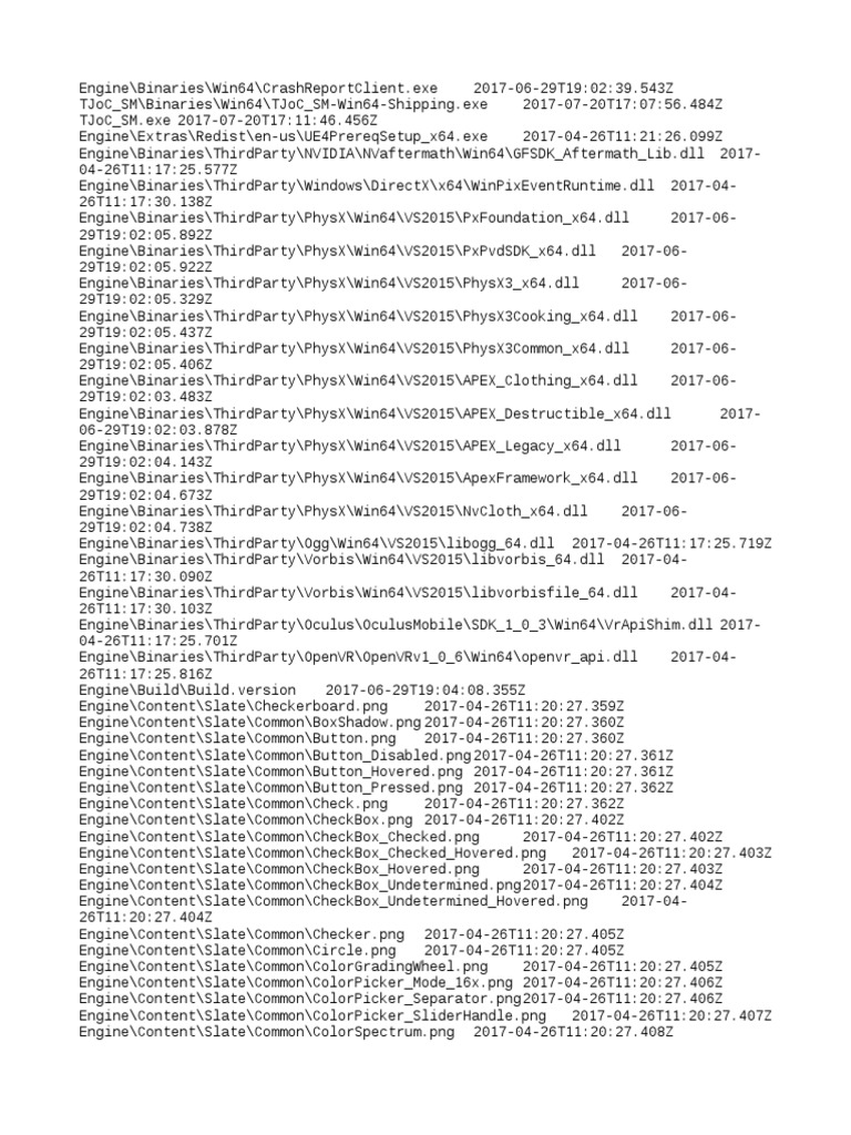 Manifest NonUFSFiles Win64 | PDF | System Software | Graphics
