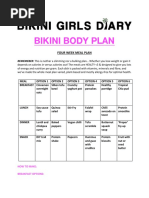 Rotation Diet Plan | PDF | Meal | Pickling