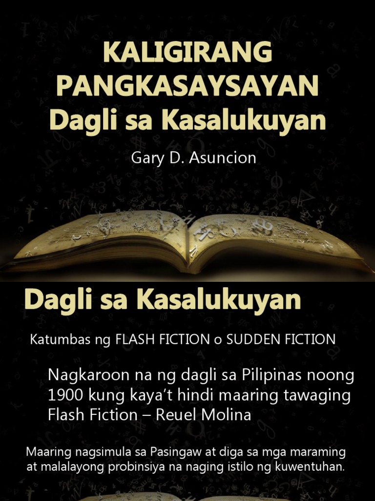 Dagli Sa Kasalukuyan | PDF