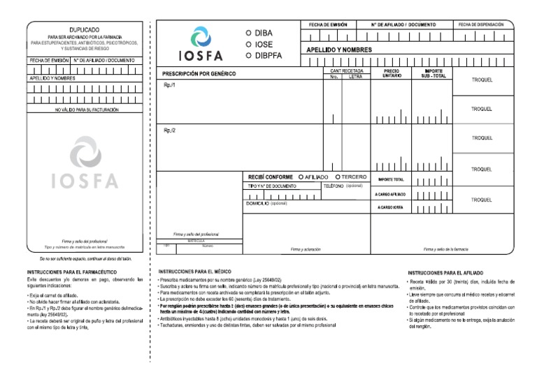 Recetario Iosfa | PDF