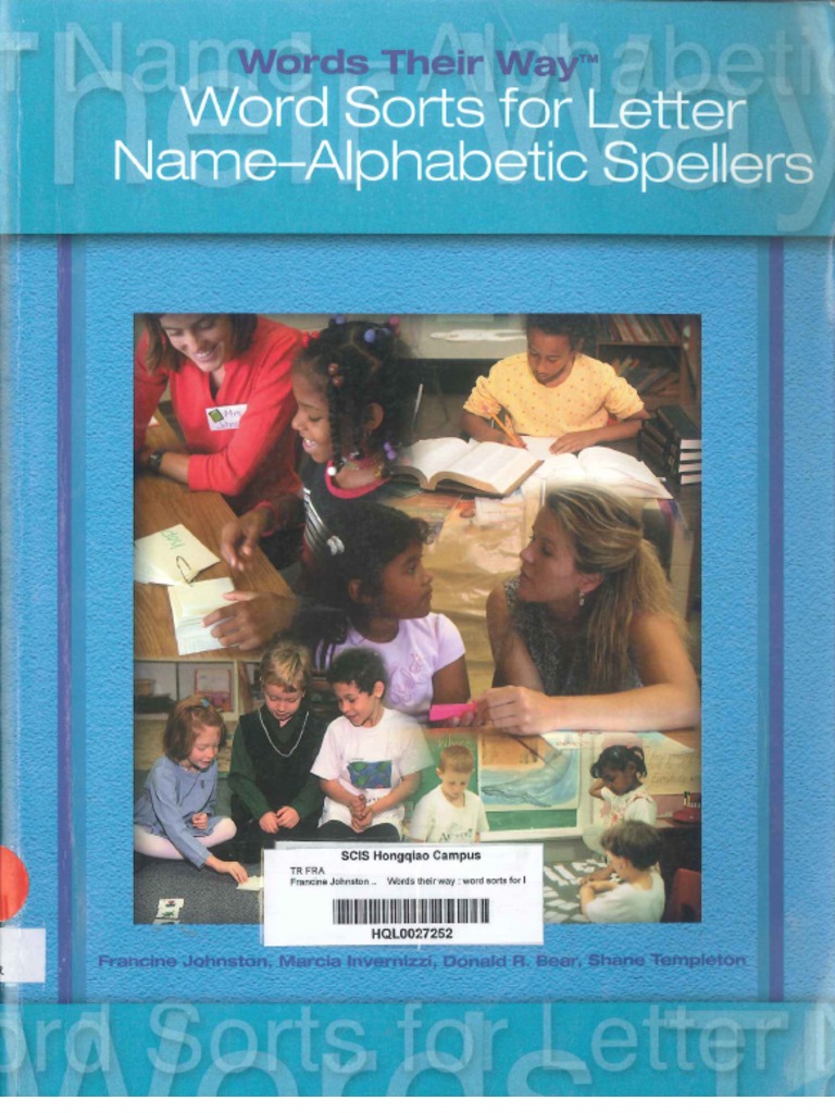 Words Their Way Letter Name Alphabetic Spellers PDF | PDF
