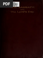 D. A. Carson - From Sabbath To Lord's Day: A Biblical, Historical and ...
