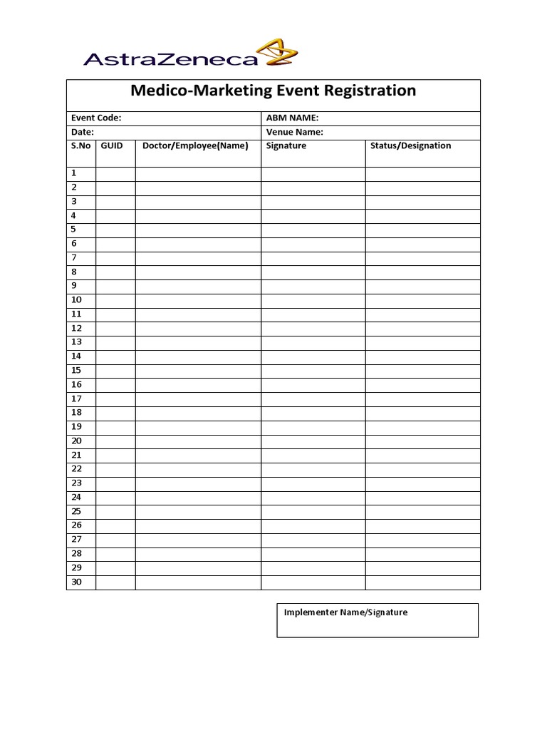 Attendance Sheet | PDF