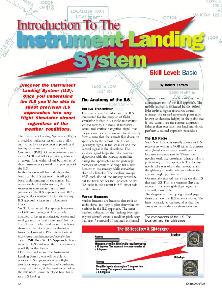 Instrument Landing System PDF | PDF