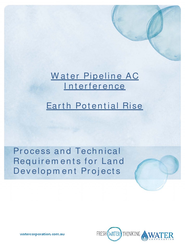 Earth Potential Rise Manual | PDF | Electric Power | Engineering