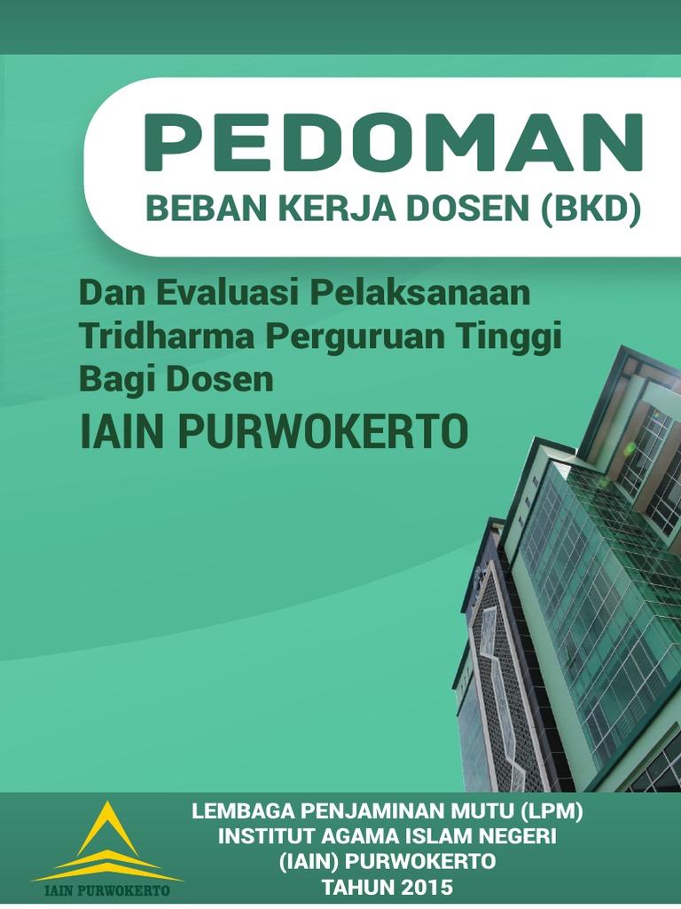 PEDOMAN Beban Kerja Dosen | PDF