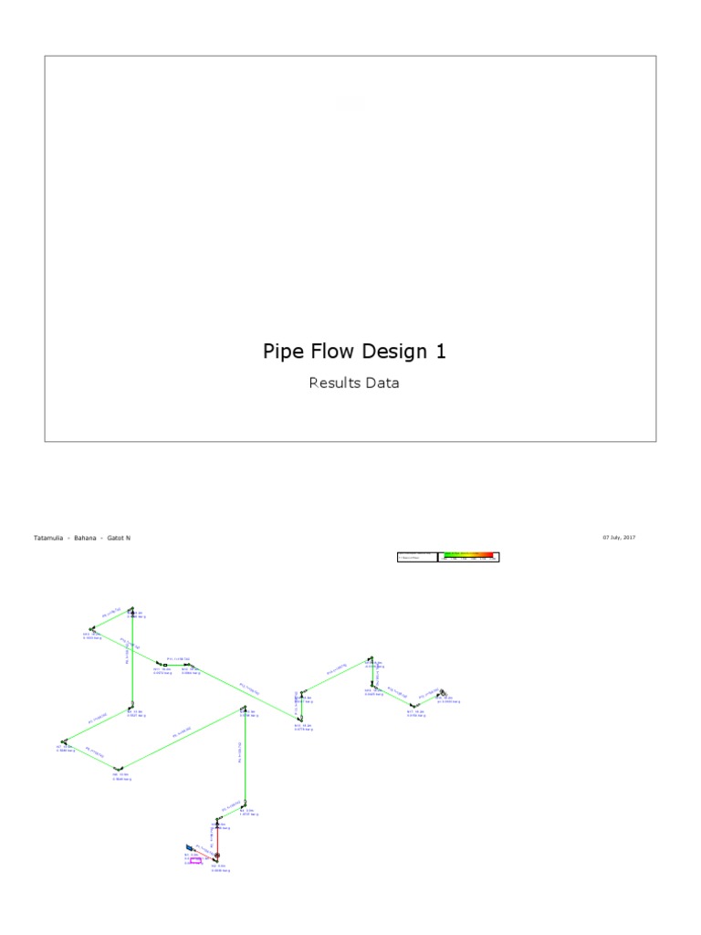 Pipe Flow Design 1: Results Data | PDF | Pump | Integrated Truss Structure