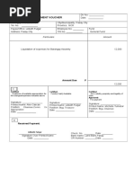 Fund Utilization Report Format | PDF | Government | Business
