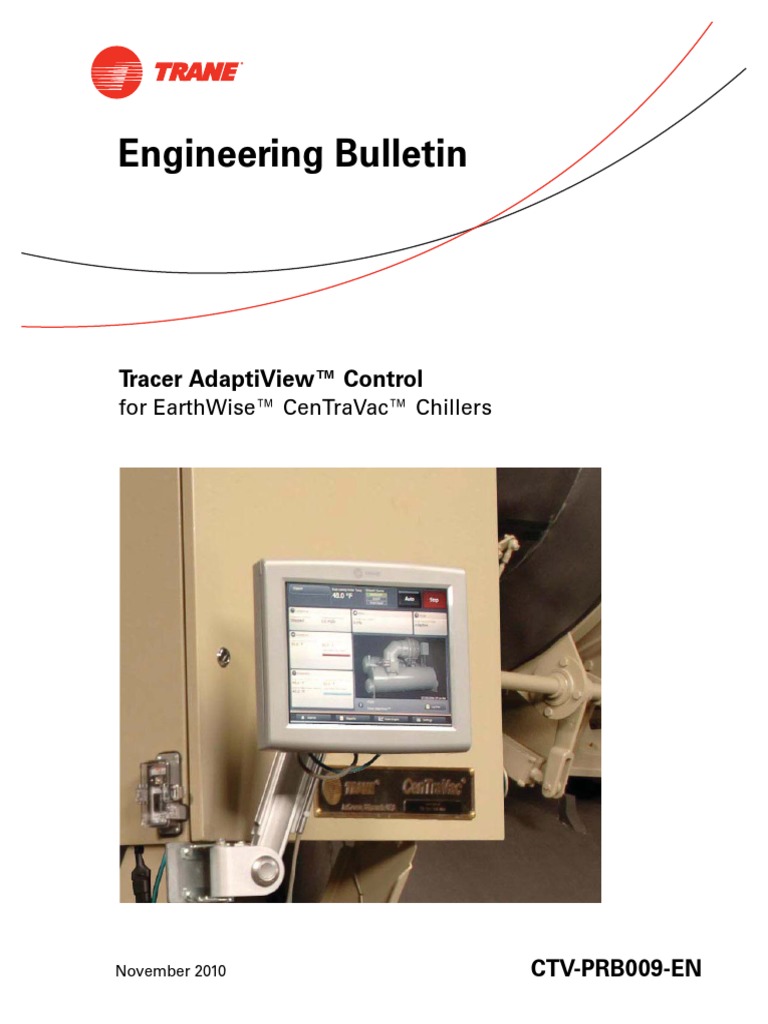 Bulletin - Tracer AdaptiView Control | PDF | Laptop | Heat Exchanger