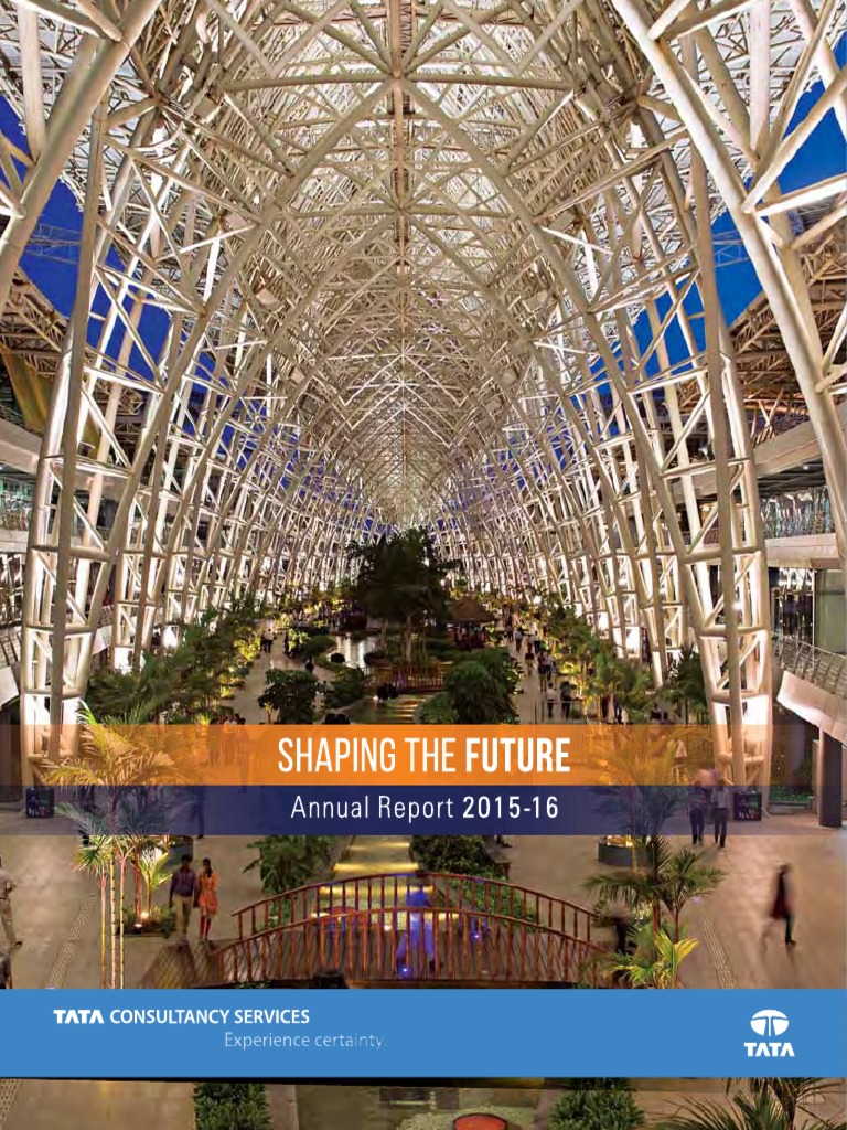 TCS Annual Report 2015-2016 | PDF | Retail | Cloud Computing