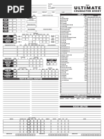 The Expanse RPG Character Sheet | PDF | Weightlessness | Leisure