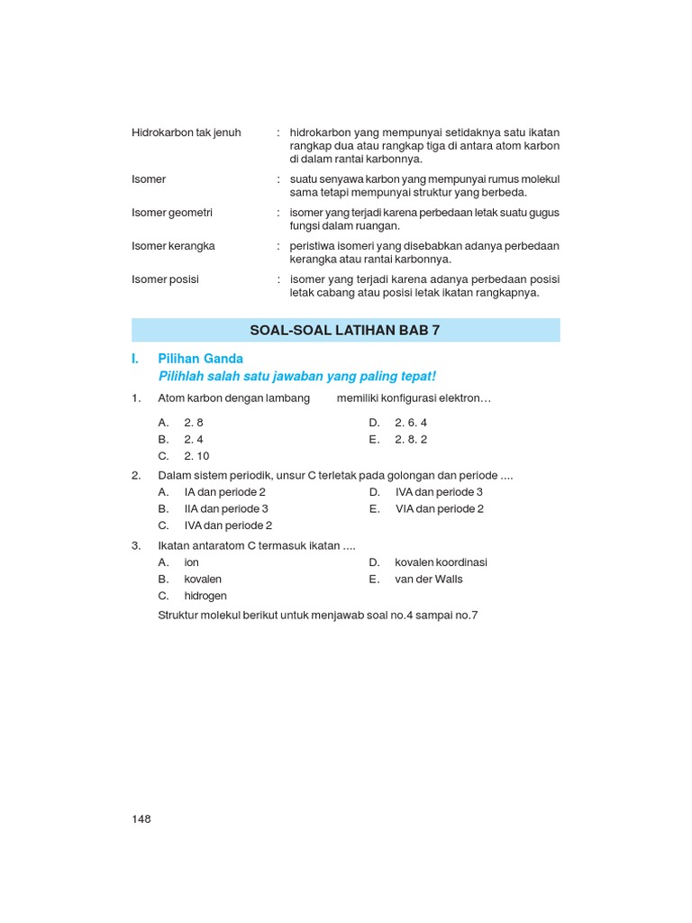 Soal Hidrokarbon Kelas10 Kimia Irvan Permana | PDF