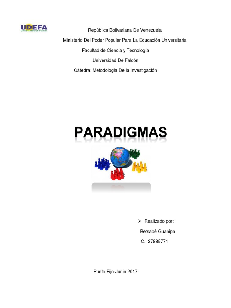 Paradigmas | PDF | Karl Popper | Racionalismo