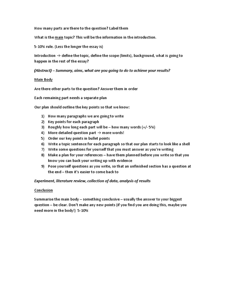Parts of a Question Explained | PDF | Computers