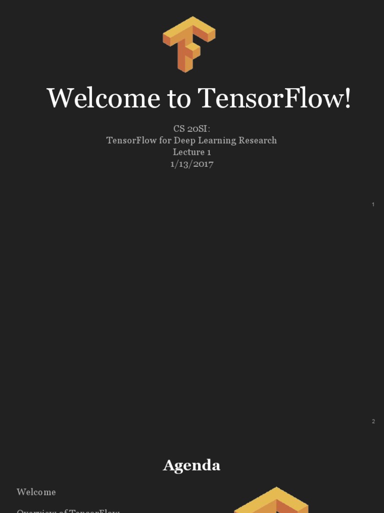 Tensor Flow 101 | PDF | Deep Learning | Tensor
