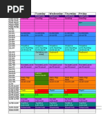 Harris Schedule 2023-2024 | PDF