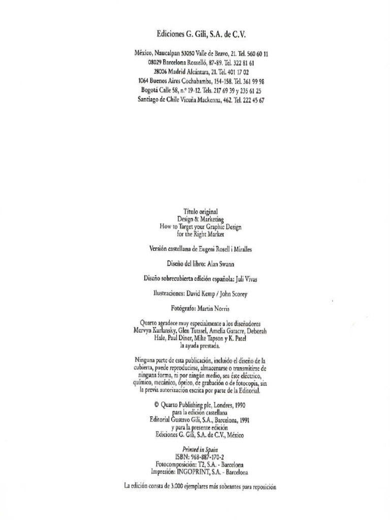 Alan Swann - Diseño y Marketing | PDF