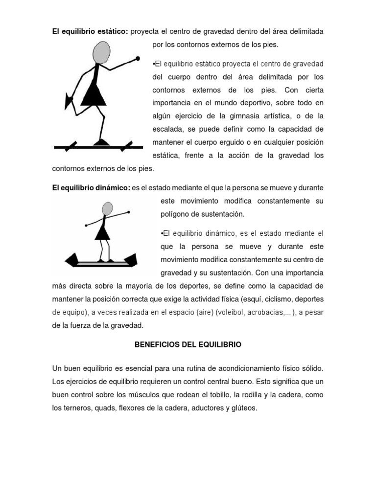 El Equilibrio Estático | PDF