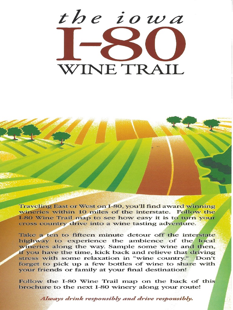 Iowa Wineries and Wine Tasting Brochure | PDF