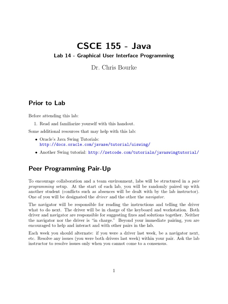 Lab14 GUI PDF | PDF | Widget (Gui) | Graphical User Interfaces