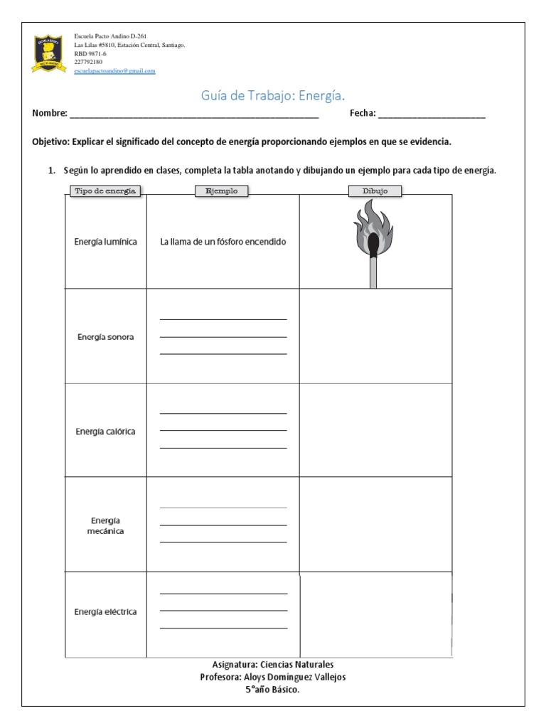 Guia Energia 1 | PDF | Crecimiento personal y profesional | Relaciones ...