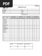 Template Borang Permohonan Cuti | PDF