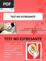 12.test No Estresante | PDF | El embarazo | Parto