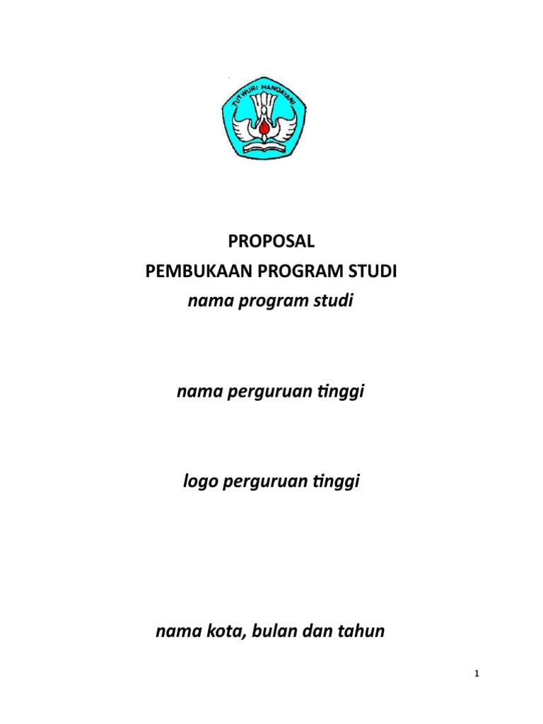 Contoh Proposal Prodi Baru | PDF | Karier & Perkembangan