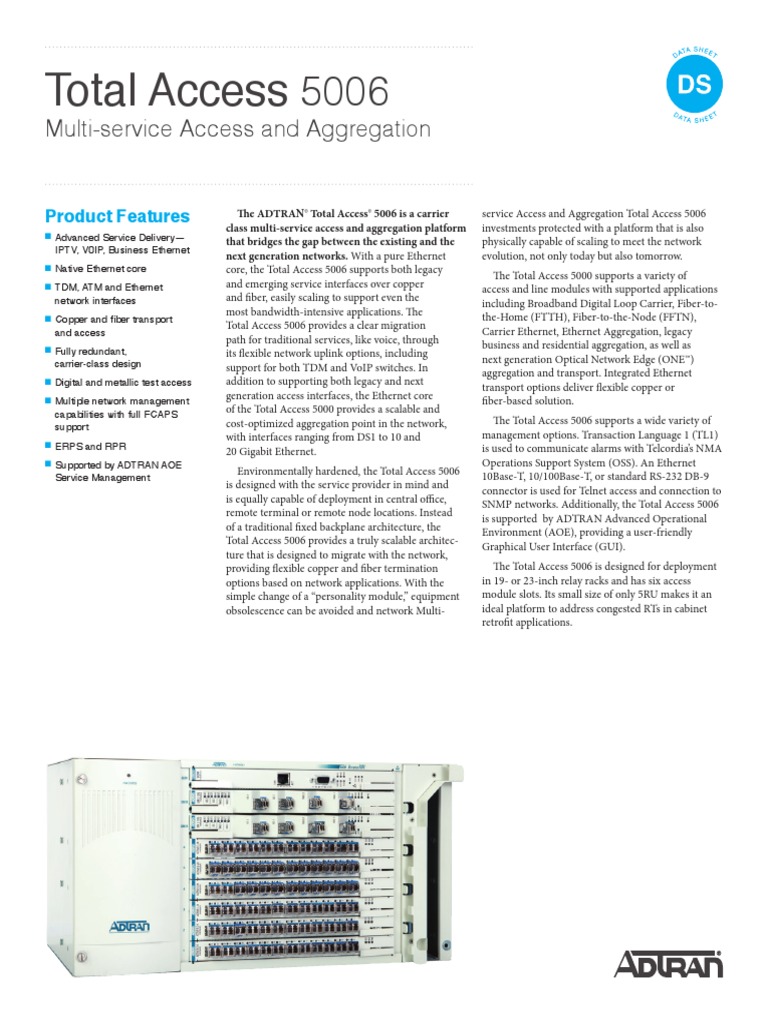 61187003e1-8 Ta5006 | Download Free PDF | Fiber To The X | Ethernet