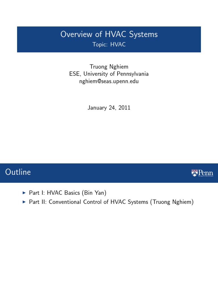Hvac Convctrl | PDF | Control Theory | Cybernetics