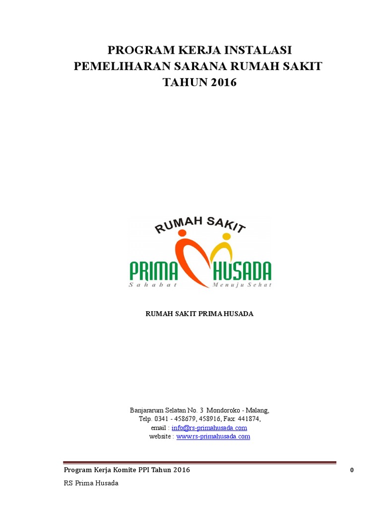 Program Kerja Ipsrs | PDF | Kesehatan Holistik