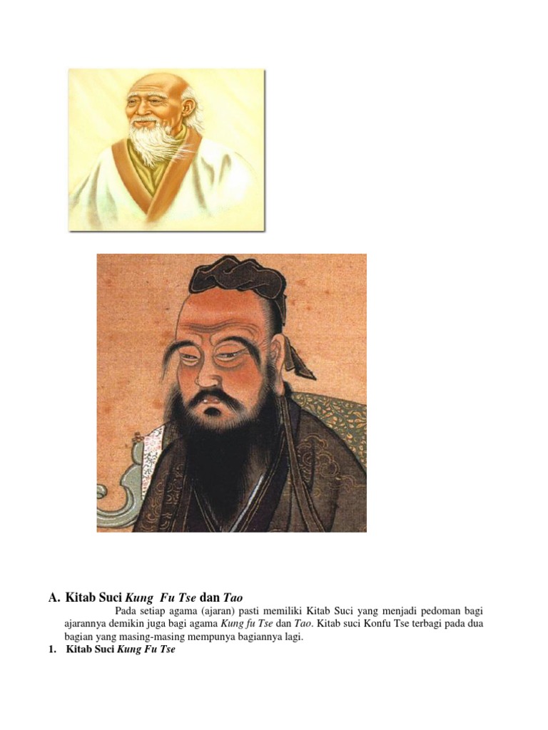 Kitab Suci Kung Fu Tse dan Taoisme | PDF | Ilmu Sosial | Filsafat