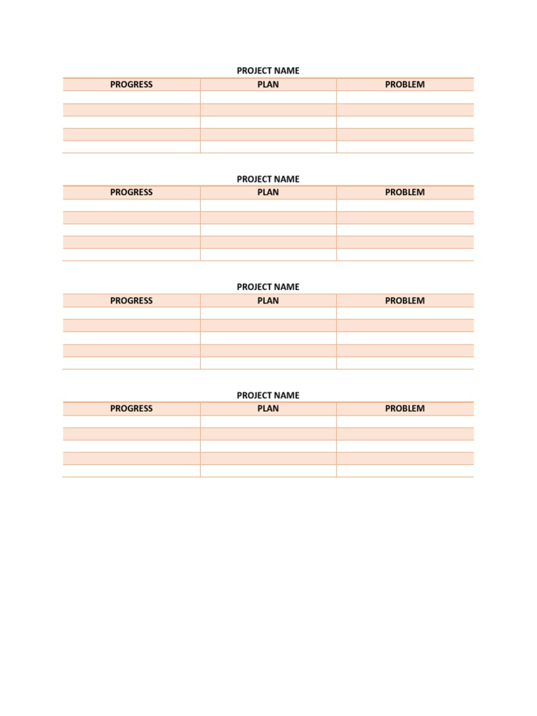 3P Report Template | PDF