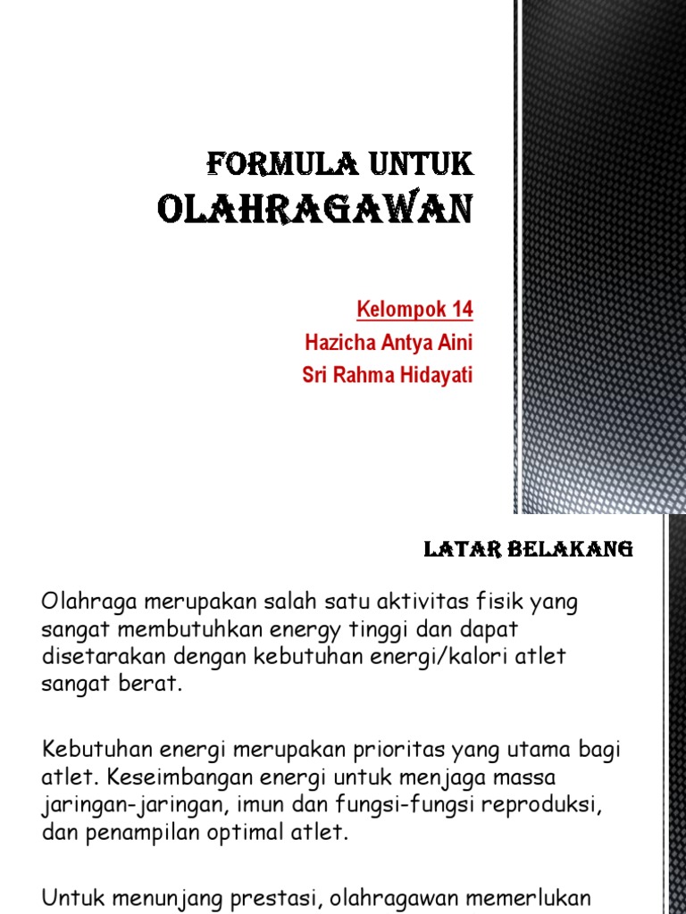 Nutrisi Atlet Basket | PDF