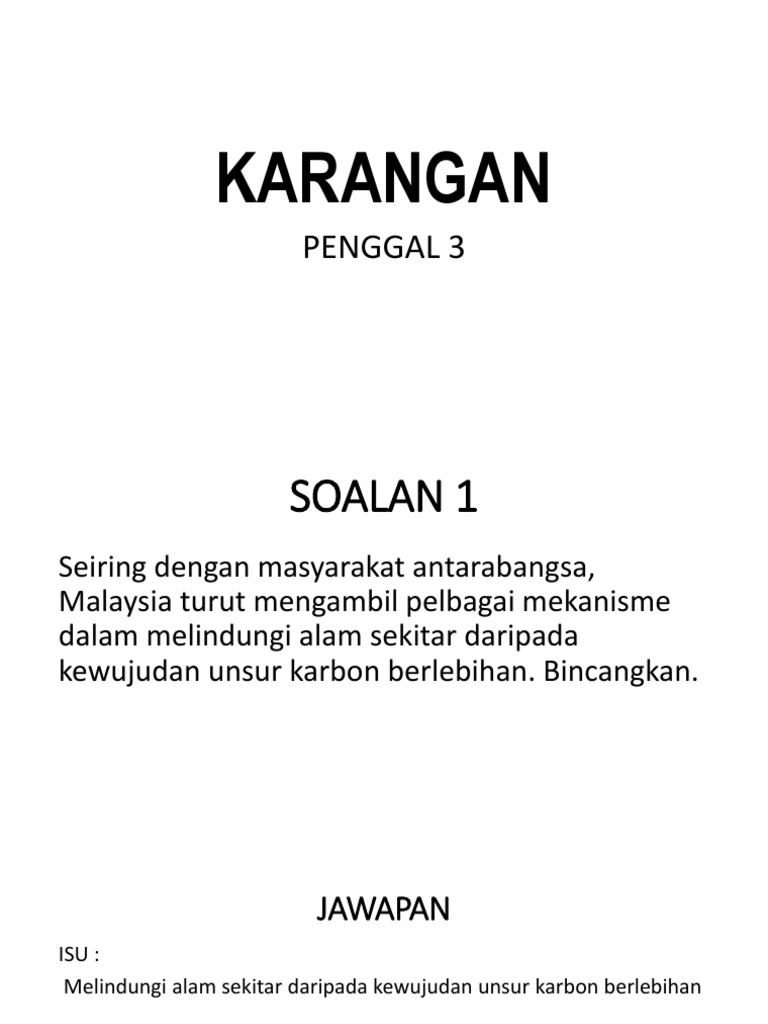 Karangan P3 | PDF