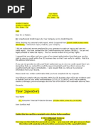 Inquiry Removal Letters Inquiry Removal Letter 1 | PDF